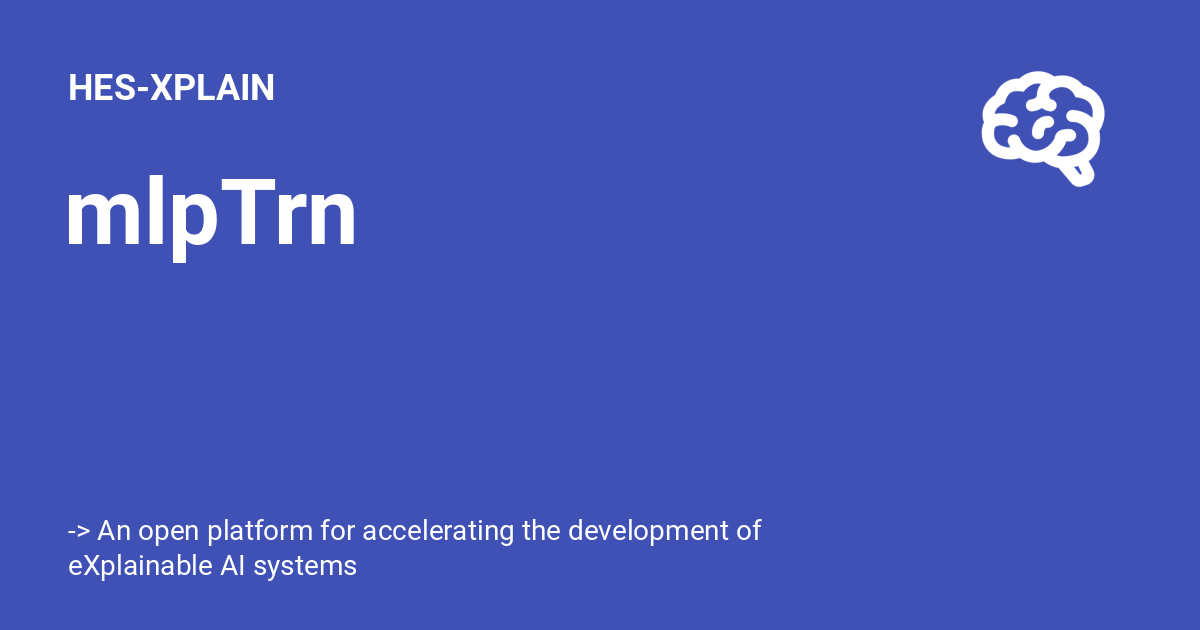 mlpTrn - HES-XPLAIN