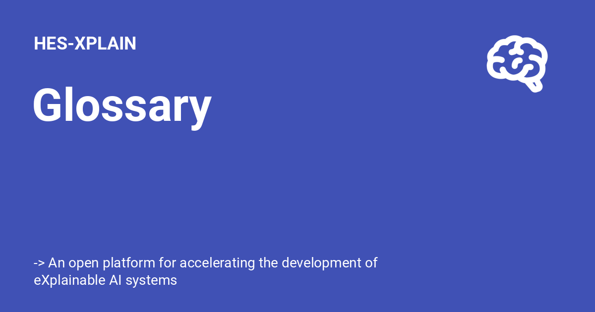 Glossary - HES-XPLAIN